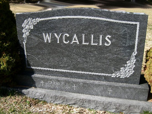 Monuments on two Granite Bases | Fairview Monument Co