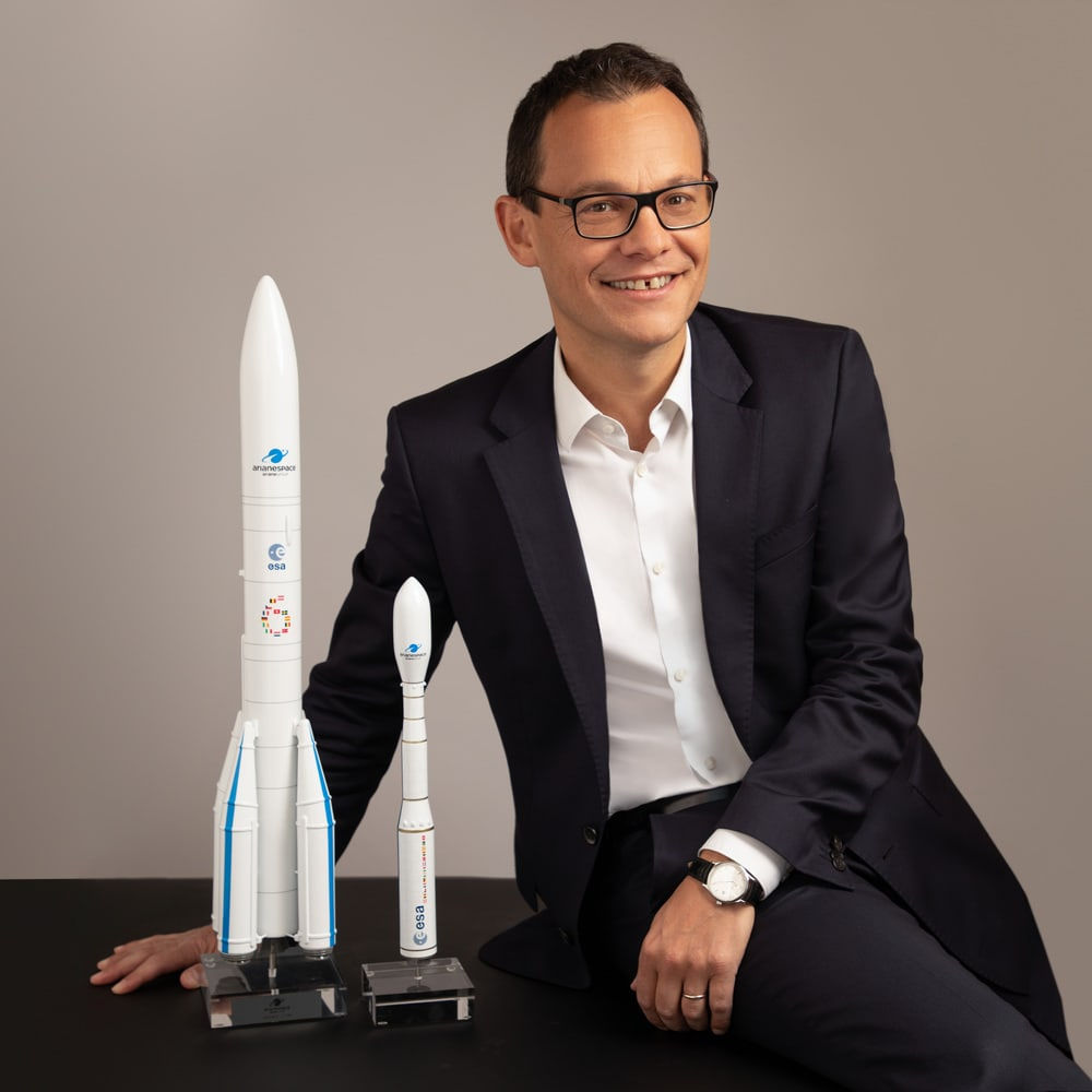 PROFESSIONAL PORTRAITS OF ARIANESPACE CEO : STEPHANE ISRAEL
