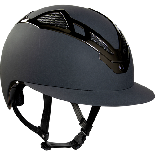 Suomy Apex Chrome Standard Peak Blue Matte Helmet | tackshop.co.nz