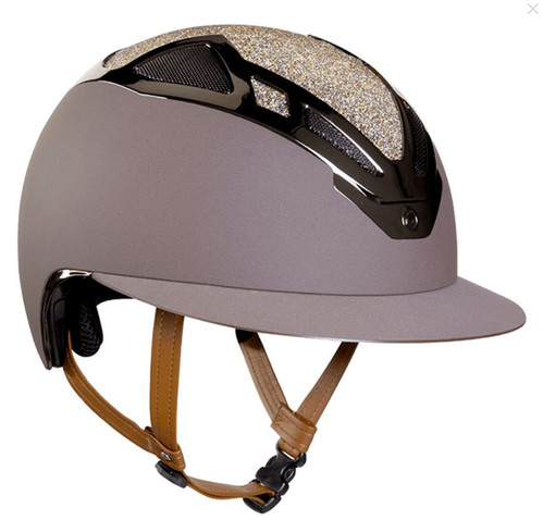 Suomy Apex Swarovski Lady Peak Brown Matte Helmet | tackshop.co.nz