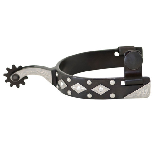 Diamond & Dot Rhinestone Spurs | tackshop.co.nz