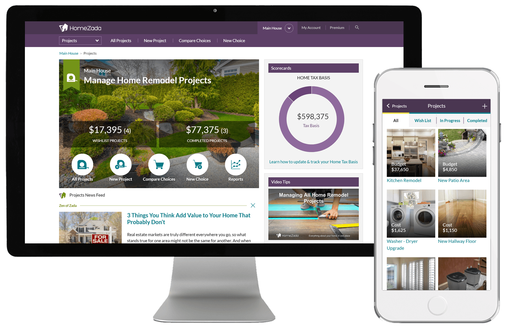 HomeZada's High Tech Solution to Managing Your Home