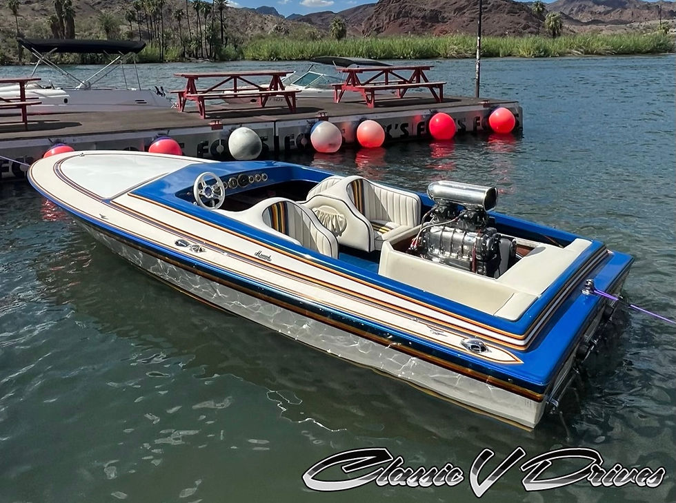1989 Howard 21’ Blown VDrive | Classic Vdrives