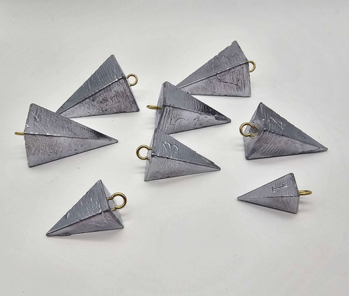 Pyramid Lead Sinkers | First Flight Lures