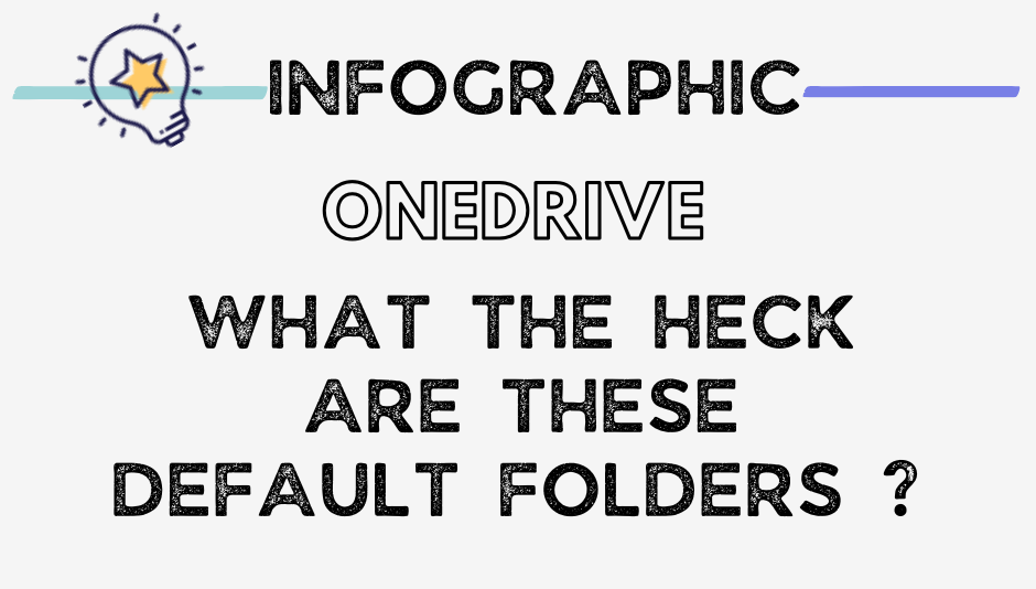 🔰 Microsoft OneDrive Infographic : Default Folders created by Microsoft ...