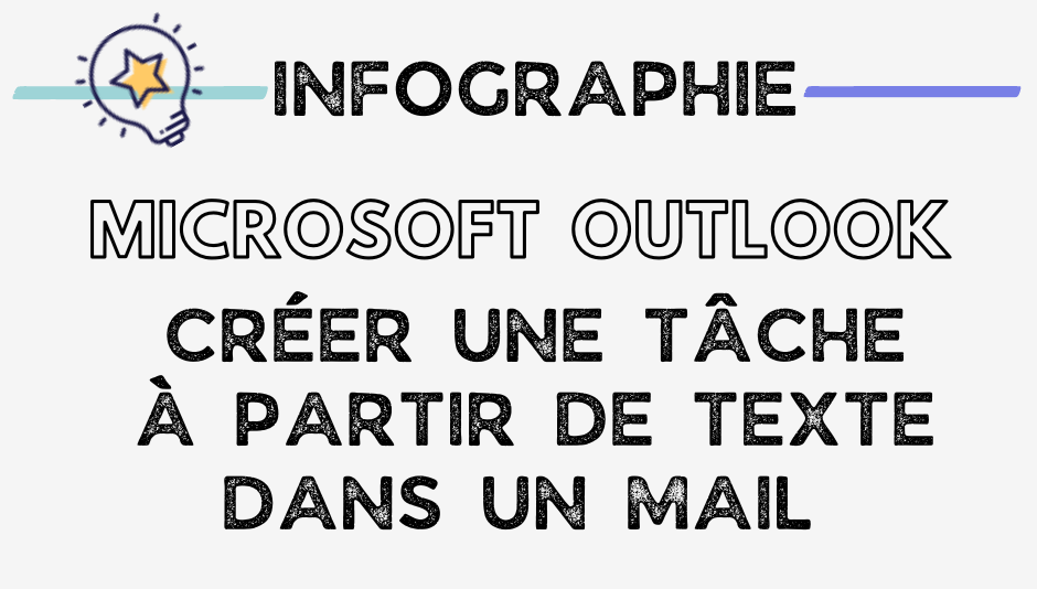 🔰 Infographie Microsoft Outlook : Comment créer une tâche à partir du ...