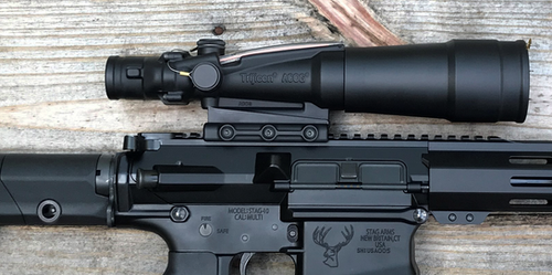 ACOG Mount Black | Shaffer Machining