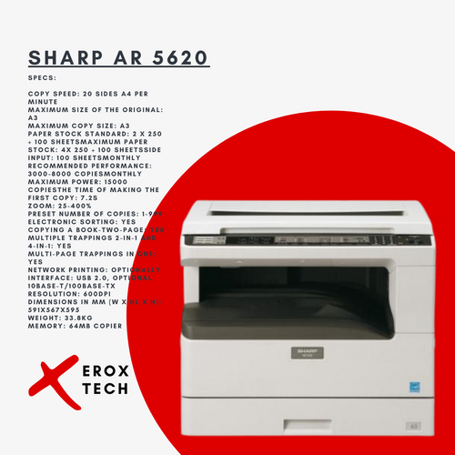Sharp AR 5620 | Mysite