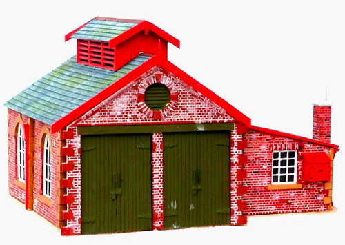 Double Track Narrow Gauge Engine Shed Kit | mysite
