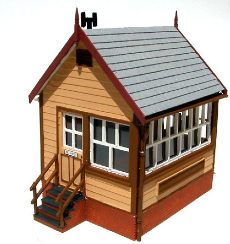 Platform Mounted Signal Box (Brick Base) Kit | mysite