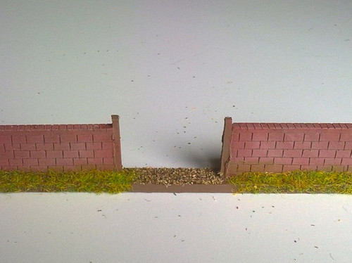 28mm Brick Wall Gate Section | mysite