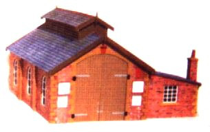 Large Single Track Narrow Gauge Engine Shed Kit | mysite