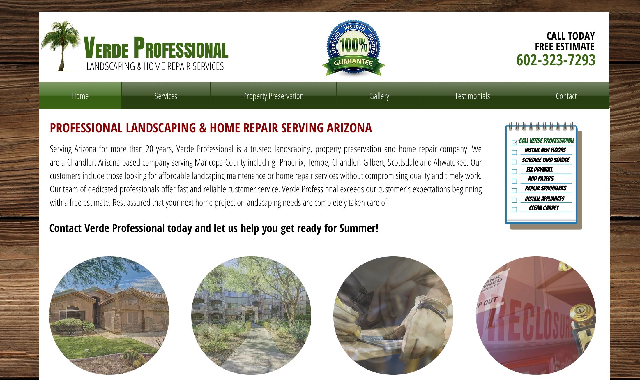 Verde Professional | Landscaping, Home Repair and Remodel | Arizona ...