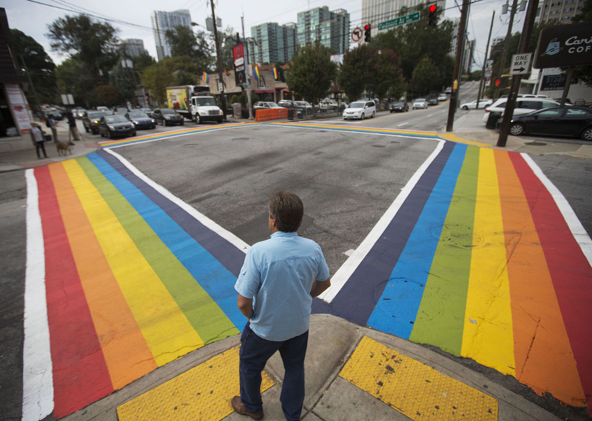 Gallery | The Atlanta Rainbow Crosswalks