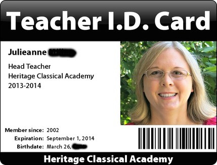 Teacher ID | The Resource Center