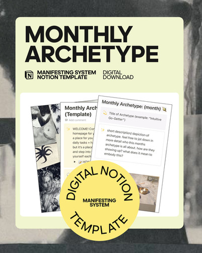 Monthly Archetype Template | Bedside
