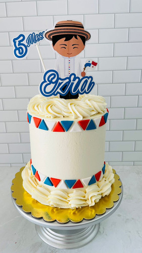 Cake Panamá con topper | Cake Manía