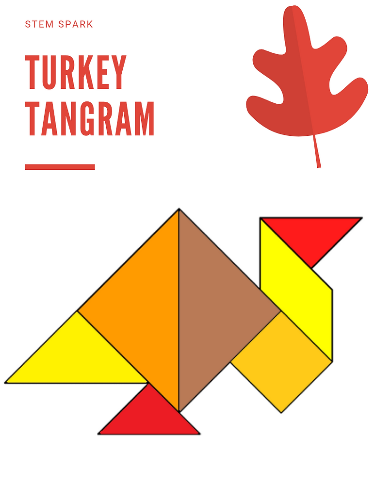 Free Turkey Tangram for Thanksgiving!