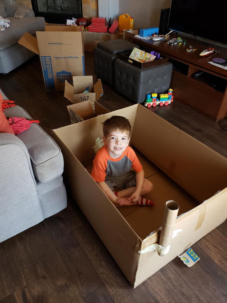 STEAM Activity: What can you make with a cardboard box?