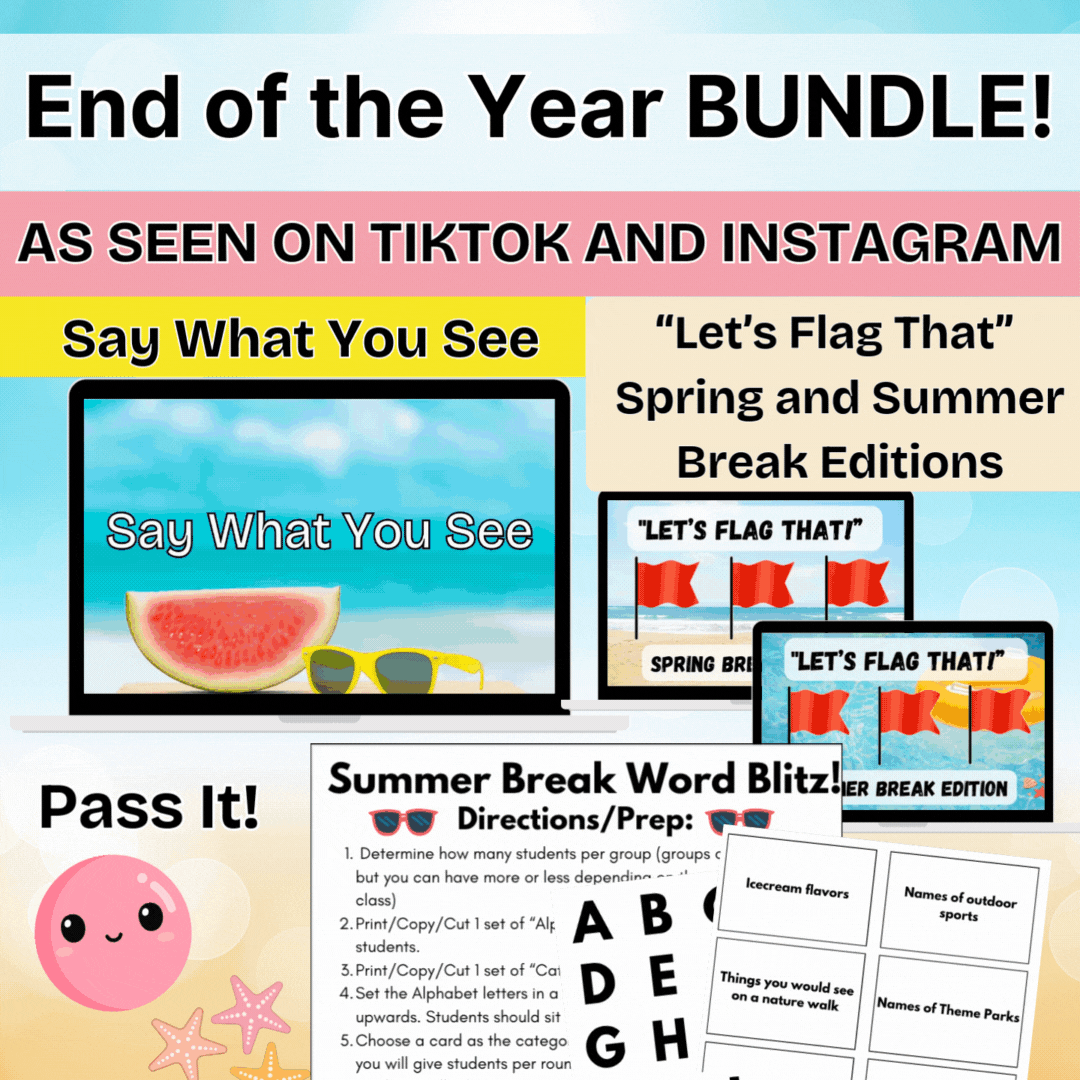End of the Year Engaging ELA Bundle | TeachEngagingELA