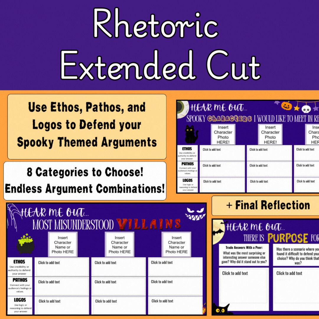 Hear Me Out...Crafting and Defending Spooky Themed Arguments ...