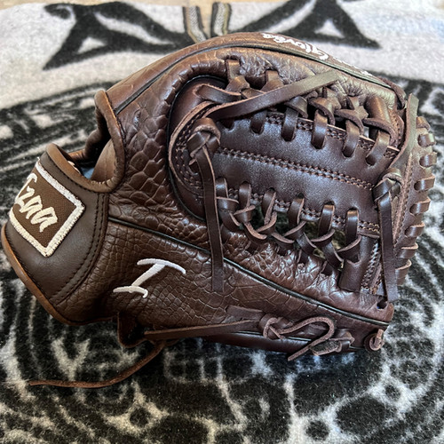 11.5" Apache Design SnakeSkin Baseball Softball Glove, RHT, Modified ...