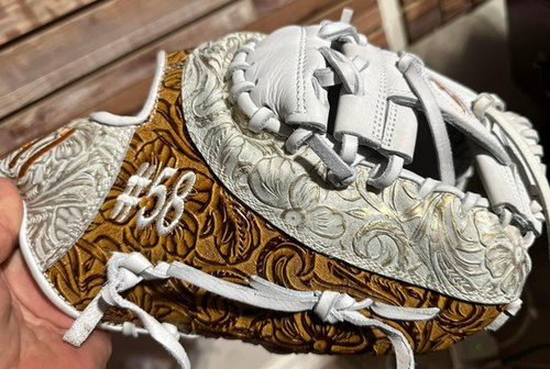 Custom - First Baseman Mitt - 2 Leather Patterns, #Custom-FirstBasemans ...