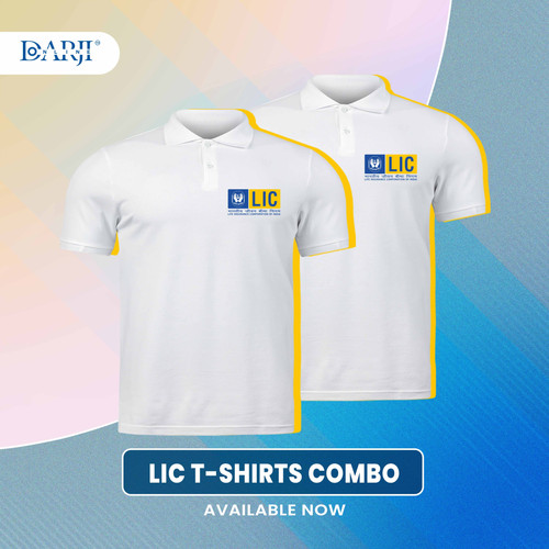 LIC Collar T-Shirt | Darji Online