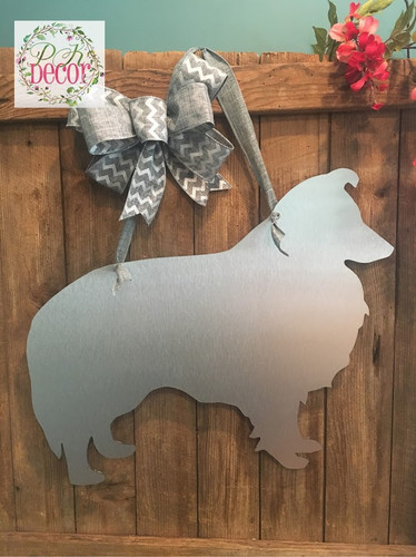 Sheltie Dog Sign for Yard - Pet Dog Custom Gifts - Custom Dog Yard ...