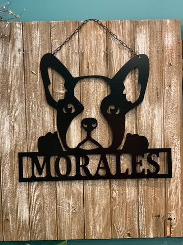 Boston Terrier Door Knocker - Boston Terrier Personalized Gift | PK Decor