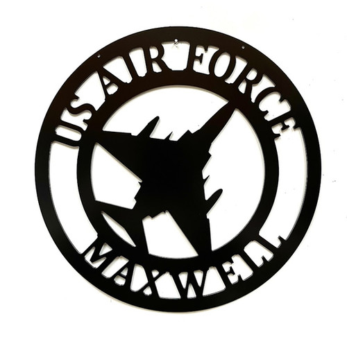 Custom Jet Sign - Custom Air Force Garden Flag | PK Decor