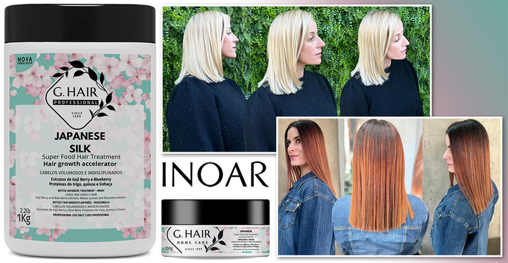 Introducing INOAR Japanese Silk Super Food Hair Treatment