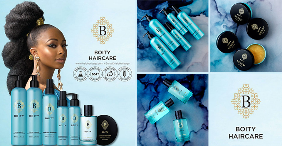 Boity Launches Exclusive Hair Care Range with Halo Heritage