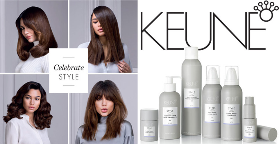 Keune Introduces Revamped Styling Range
