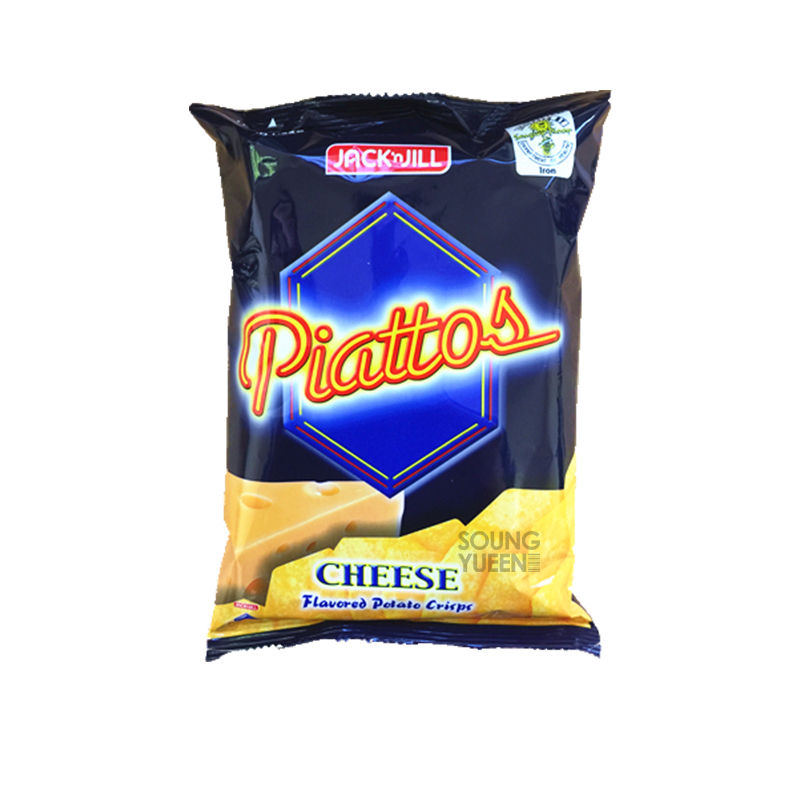 JACK N JILL PIATTOS CHEESE FLAVORED POTATO CRISPS 85G | soungyueen