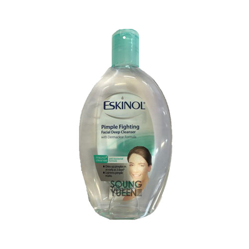 ESKINOL PIMPLE FIGHTING FACIAL DEEP CLEANSER 225ML | soungyueen