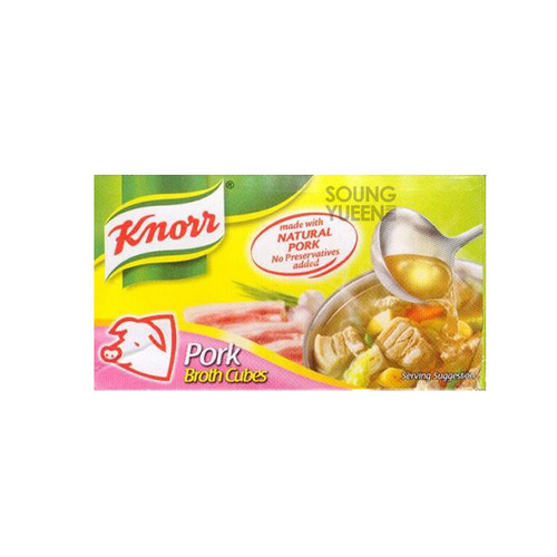 KNORR PORK BROTH CUBES 60G | soungyueen