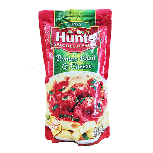 HUNTS SPAGHETTI SAUCE TOMATO BASIL & CHEESE 1 KG | soungyueen