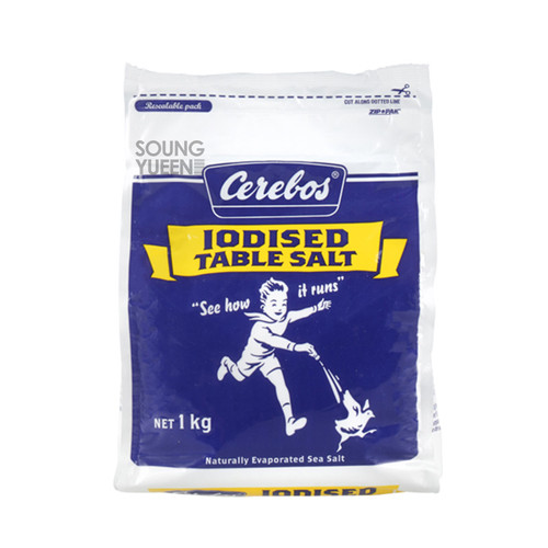 CEREBOS IODISED TABLE SALT 1KG | soungyueen