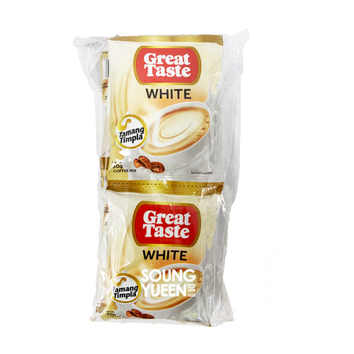 GREAT TASTE 3 IN 1 WHITE COFFEE 10x30G | soungyueen