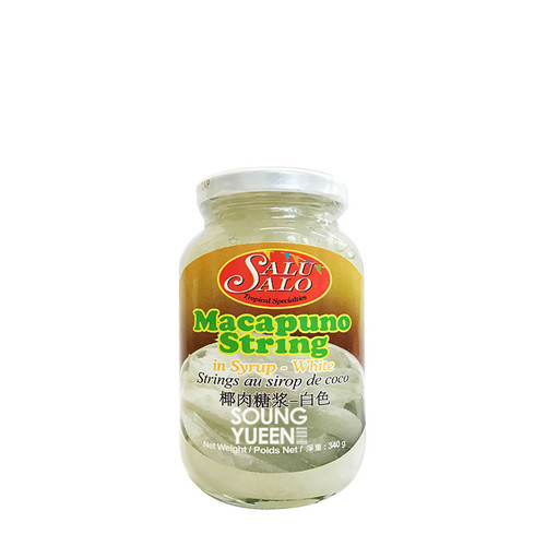 SALU SALO MACAPUNO STRING IN SYRUP -WHITE 340G | soungyueen