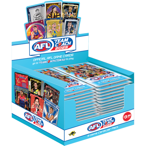2025 AFL Team Coach Football Hobby Box | Just Cards
