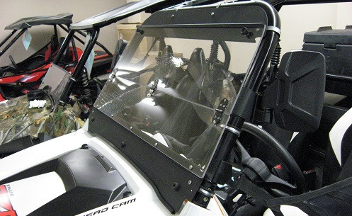 pare-brise pliant / folding windshield, RZR 570 800 900 | entreprisesrayco