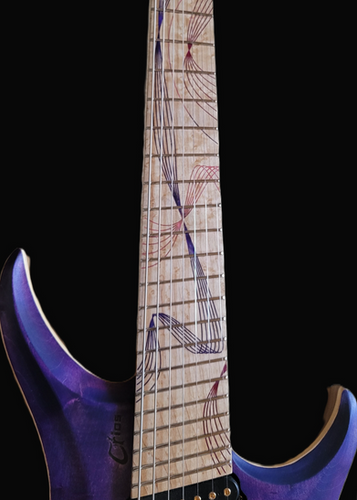 Add Fretboard Inlay (Custom Design) | Crios Guitars