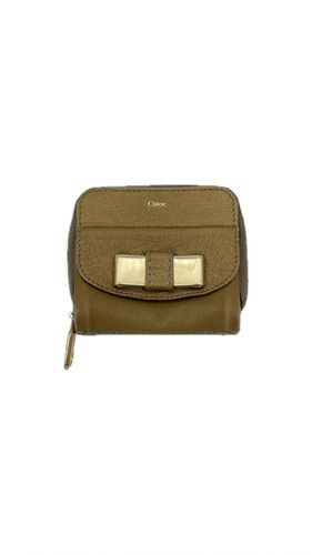 Chloe coin purse/wallet in fawn | The Handbag Room
