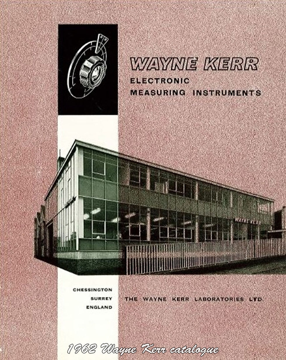 Our History | Wayne Kerr Electronics | Component Test
