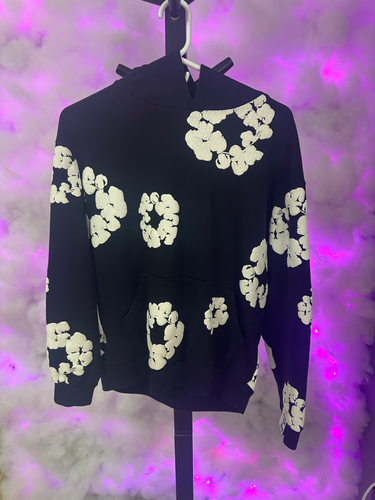 Denim Tears Hoodie Black White | Holy Kickz