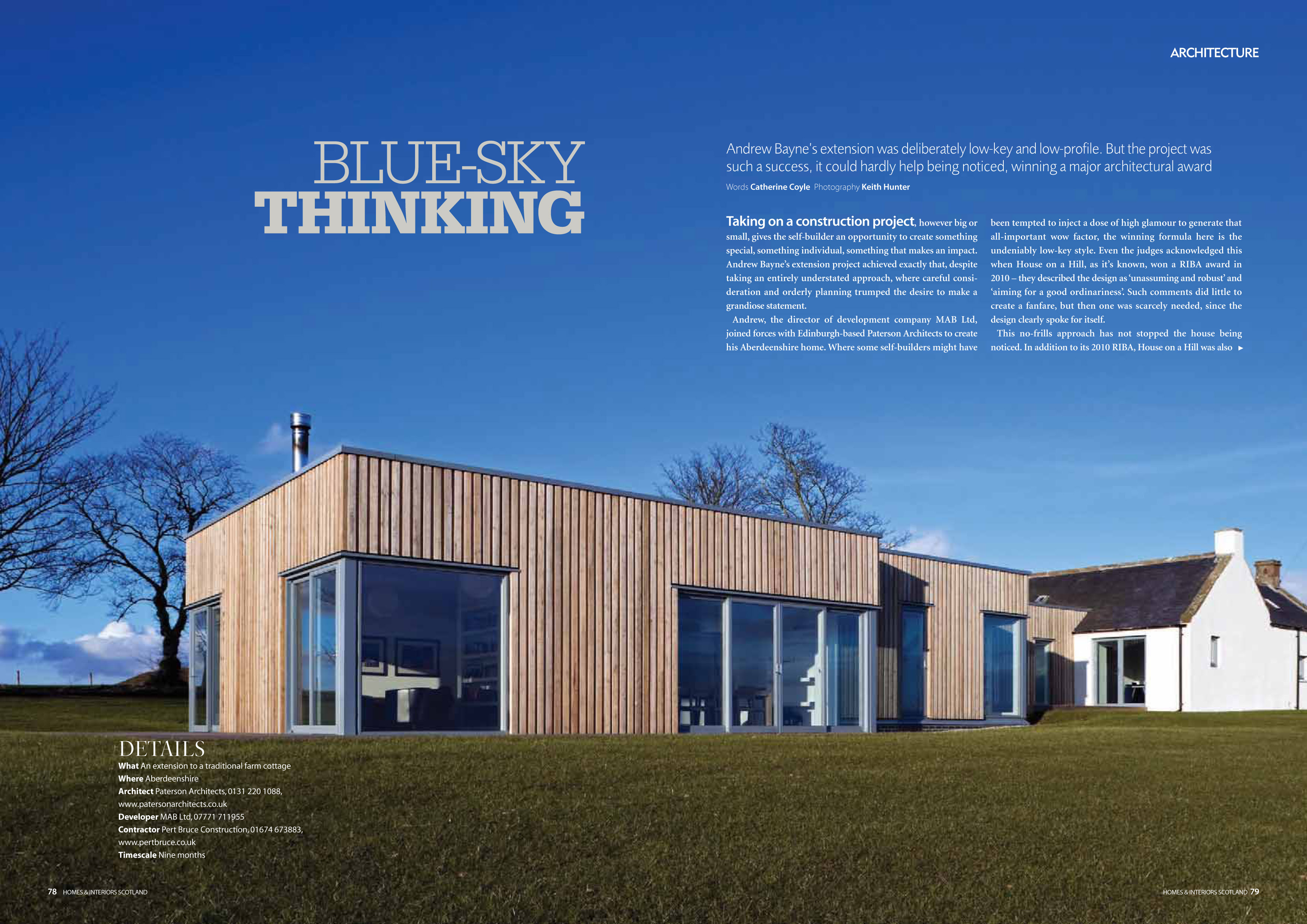 news | Paterson Architects