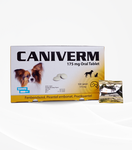 Caniverm Tablet 175 mg - 700mg | interhas.com.tr