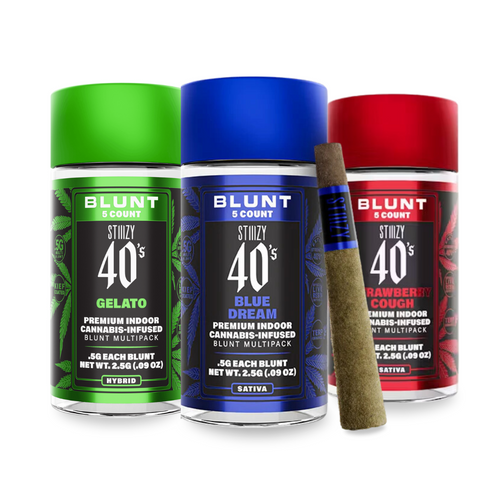 SHOP STIIIZY 40's Infused Blunts | 5 Pk, 2.5G - my420plug